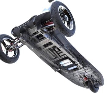 Mercane Transboard 25km/h 500W Safe Lightweight 3 wheel E-board - e ...