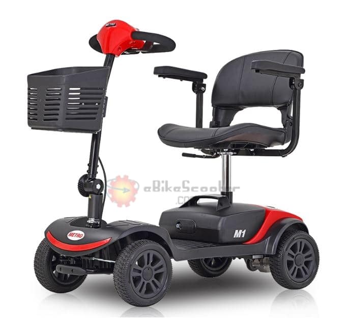 Foldable 8 km/h 4 wheels Mini Mobility Scooter - e-Bikescooter